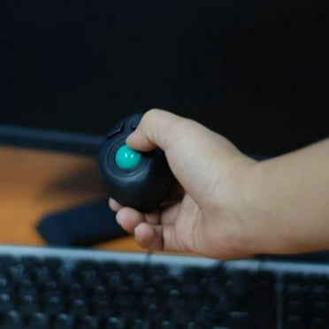 PC TRAC ERGONOMIC TRACKBALL USB BLACK - Walmart.com