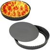 Gobel Tart Pan Loose Removable Bottom 3/4" to 1" Deep - 11-7/8" - Walmart.com