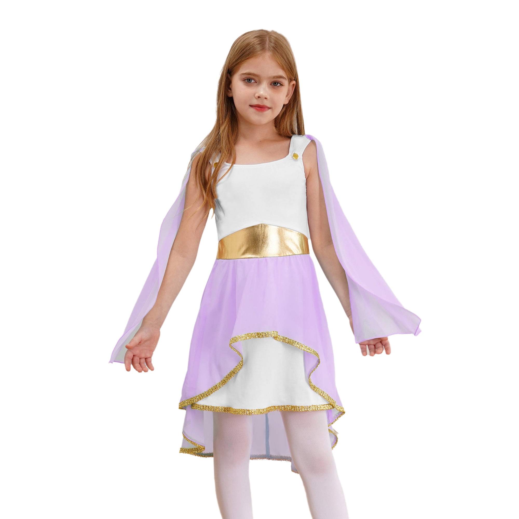 Click here for Yizyif Kids Greek God Costume Girls Halloween Cosp... prices