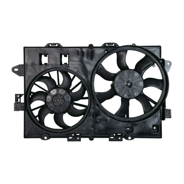 TYC 621670 for Chevrolet/Pontiac Radiator/Condenser Cooling Fan ...