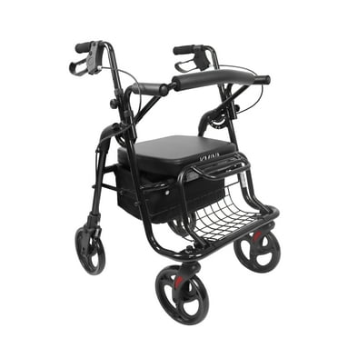 Drive Medical Duet Wheelchair Walker Rollator Combo, Terrain Mobility ...