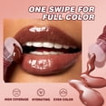 Lip Tinted Glowy Balm,Long-Lasting Moisturizing Non-Sticky High Shine ...