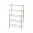 Enogets 5 Tier White Wire Shelving Unit for Kitchen Pantry,29.53" x13 ...