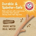 Arm & Hammer Barkies 8" Real Wood Mix Tree Branch Durable Dental Dog ...
