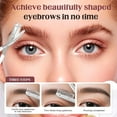 Eyebrow Trimmer Scissor for Women, 2-in-1 Professional Stainless Steel ...