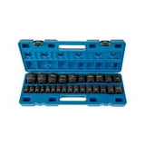 BENTISM Impact Sockets Set 1/2 Inch Drive 26PCS Standard Length Impact ...