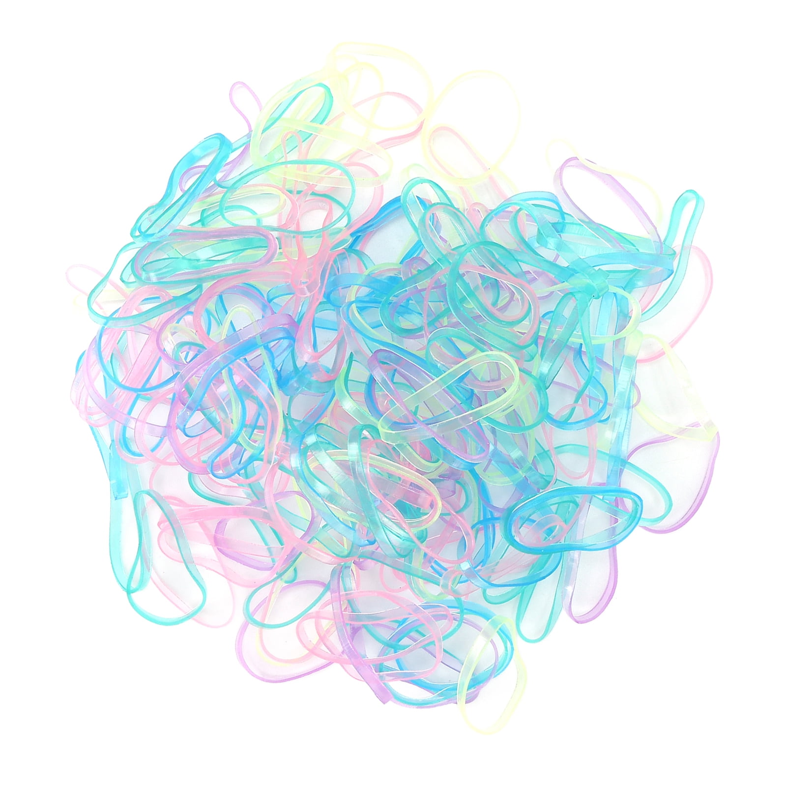 Plastic Hair Bands, Hair Ropes Easy Remove Soft For Hair Styling ...