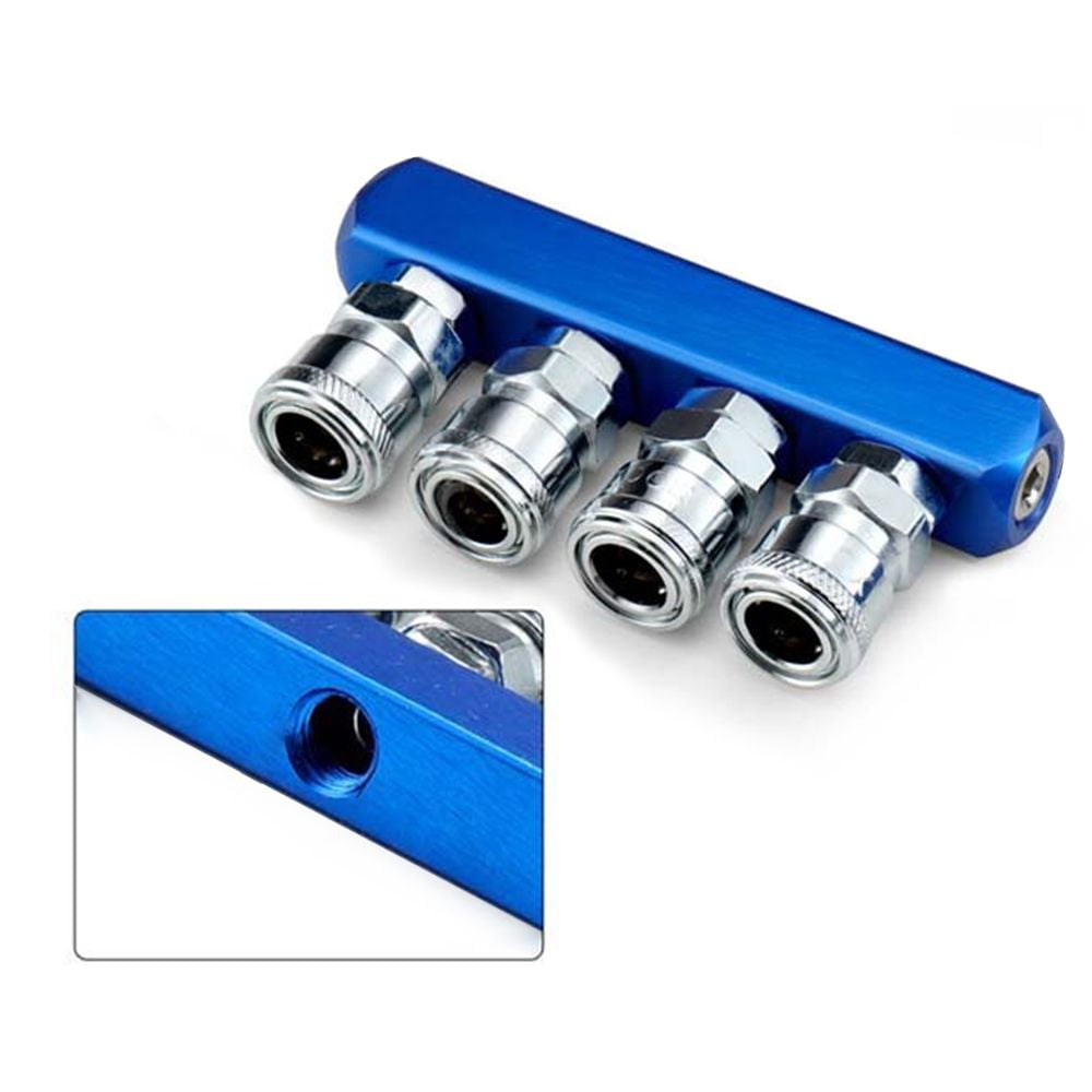 2 way 4 Way 3 way 5way Multi Splitter Coupler Manifold C Type Quick ...