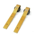 Vahigcy Library Rolling Track Kit Rolling Track Kit Ladder Hardware