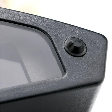 Magnetic Motorcycle Digital Speedometer Black Motorbike Tachometer LCD ...
