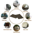 Felt Furniture Pads, 4Pack 5.91" x 3.94" Adhesive Backed Non-slip Anti ...