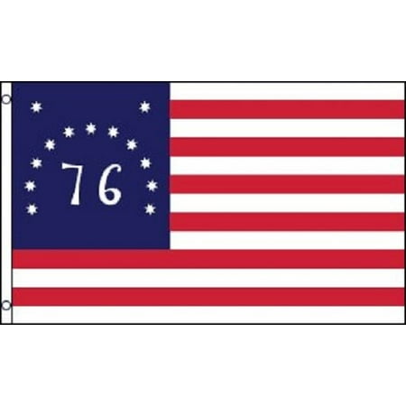 Home and Holiday Flags Bennington 76 Flag American Historical Banner ...