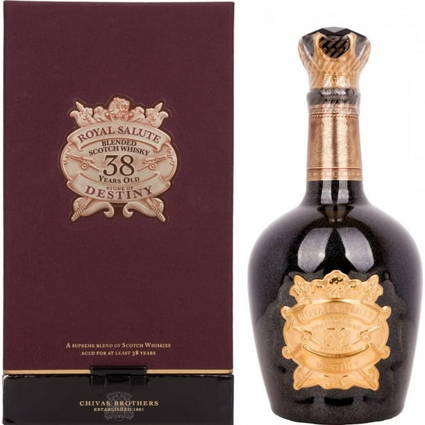 Pack de 6 Whisky Royal Salute 38 Años 500 ml Royal Salute 38 Años | Walmart en línea