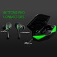 True Wireless Earbuds with Mic Gaming Bluetooth Headphones Touch ...