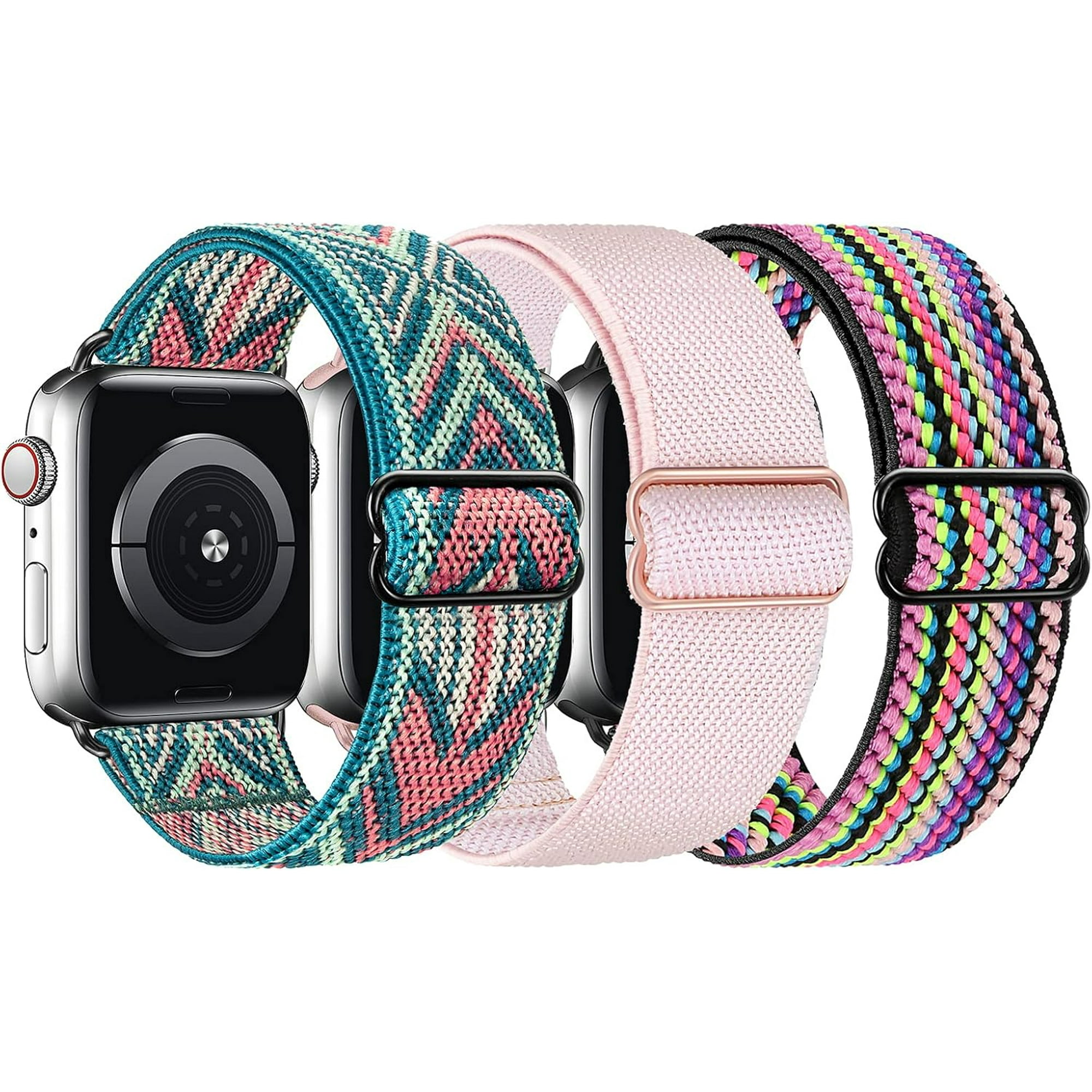 Click here for Vorcoy Stretchy Nylon Straps Compatible With Apple... prices