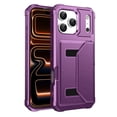 Case Designed for iPhone 16 Pro, Hybrid PU Leather + PC Protective ...