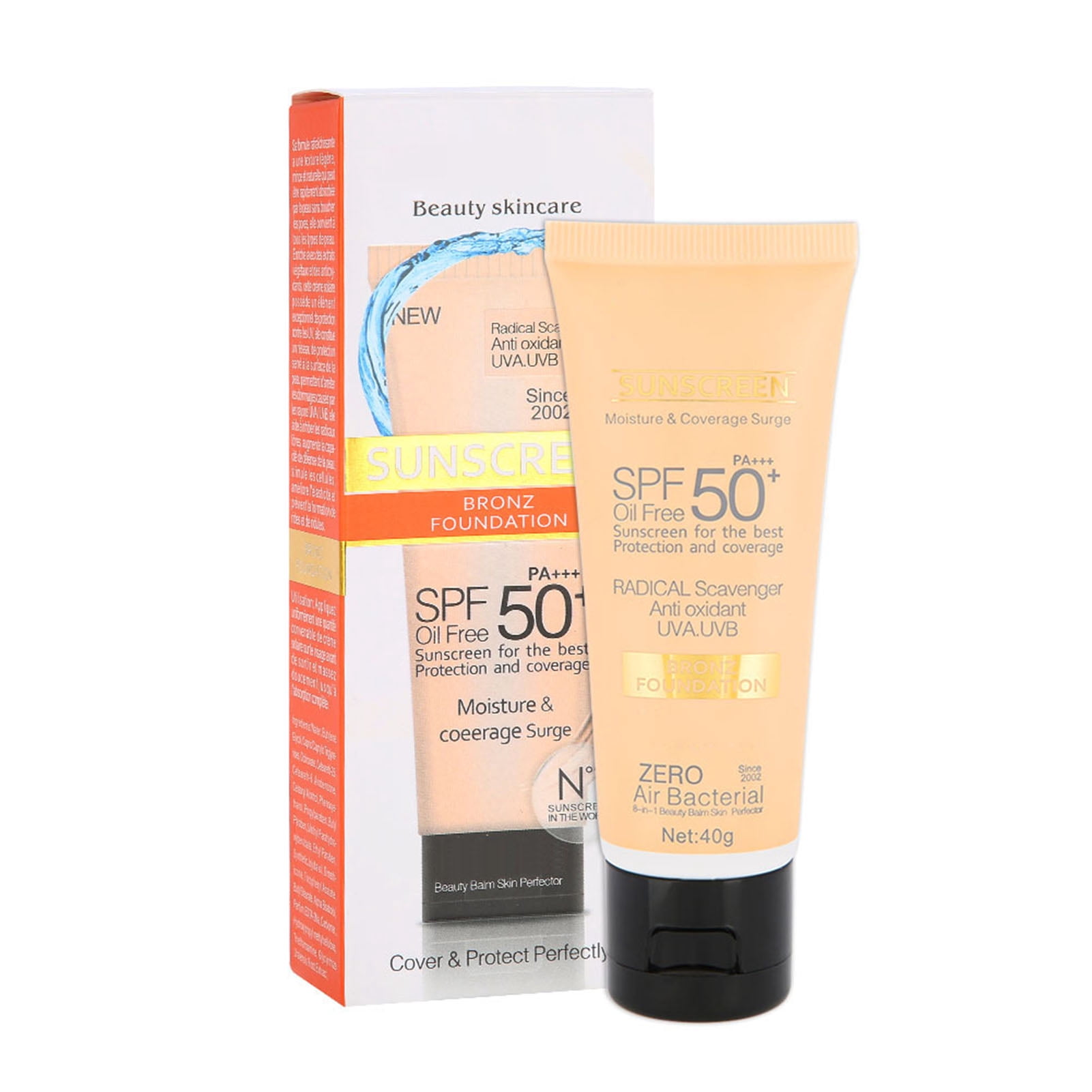 Crema de protección solar SPF50++ que protege contra la radiación UV y ...