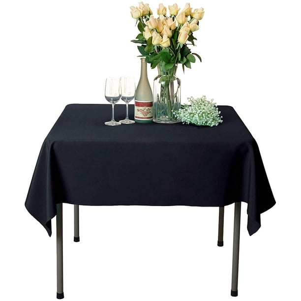 Square Tablecloth 100% Polyester Table Cloth for Indoor and Outdoor ...