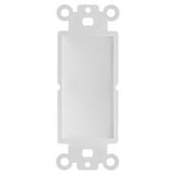 Big-A - Blank Decora Wall Plate 1-Gang Keystone Decora Insert, Jack ...