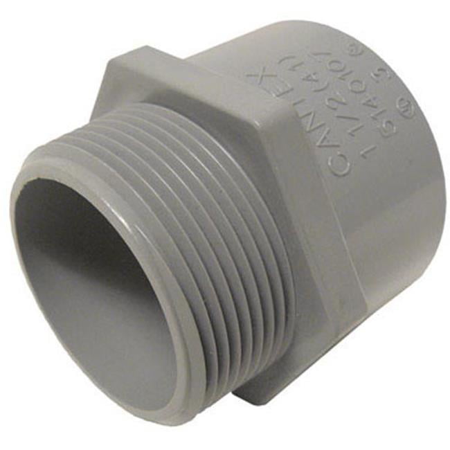 Kraloy Fittings TA35 233408 PVC Terminal Adapter - 3.5 in. - Walmart.com