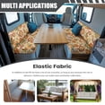 Chririnla Boho Floral RV Sofa Slipcovers Stretchable Camper Dinette ...