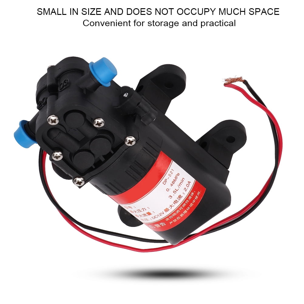 Pump Plastic Aquarium Miniature DC Mini Water Diaphragm Pump ...