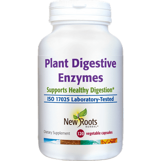New Roots Herbal Digestive Enzymes with Betaine Hydrochloride (100 caps ...