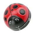 GJX Mechanical Kitchen Timer,Cute Ladybug- Timer for Kid,Wind Up 60 ...
