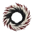 AZXY 4th of July Patriotic Spiral Gradient Grain Wreath, Red White ...