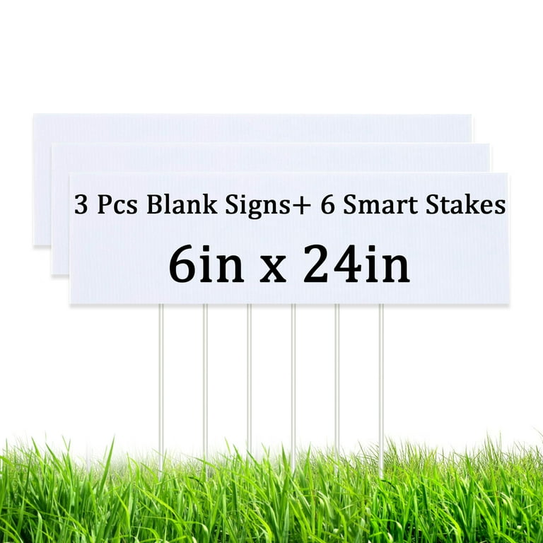 Real Blank Signs