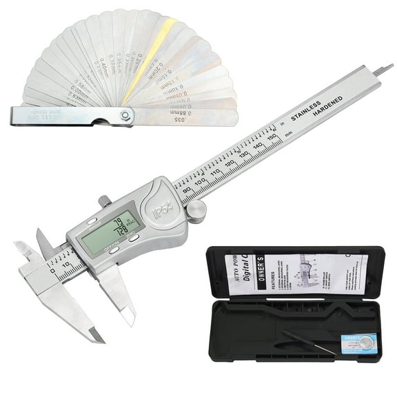 Vernier Caliper Stainless Steel Vernier Caliper Metric Outer Depth Step ...