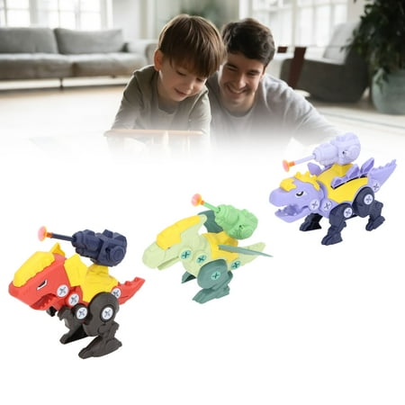 Stem Dinosaur Toy, Building Dinosaur Toy DIY Disassembly Assembly Long ...
