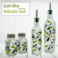 Walmart Hand Painted Glass Olive Branch Salt and Pepper Shakers Set ...