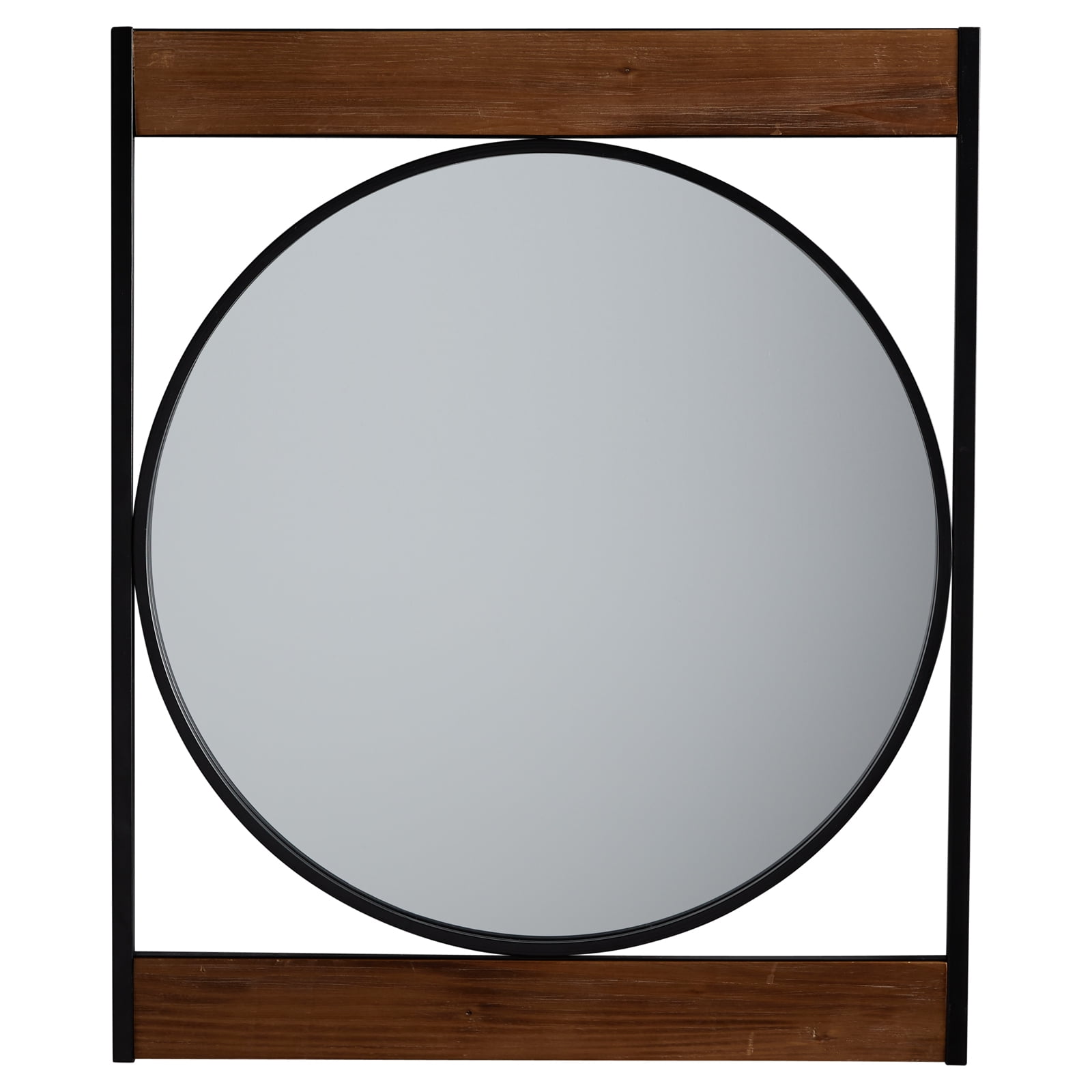 MoDRN Industrial Metal Wall Mirror - Walmart.com - Walmart.com
