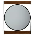 MoDRN Industrial Metal Wall Mirror - Walmart.com