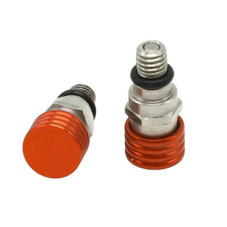 ZheElen 1 Pair Motorcycle Front Fork Air Bleed Valve Metal Pressure ...
