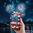American Flag Phone Case, Stained Glass Print Tough Cover, Patriotic ...