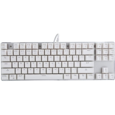 87-Key RGB Backlit Keyboard, Mechanical Keyboard, RGB Backlit Wired ...