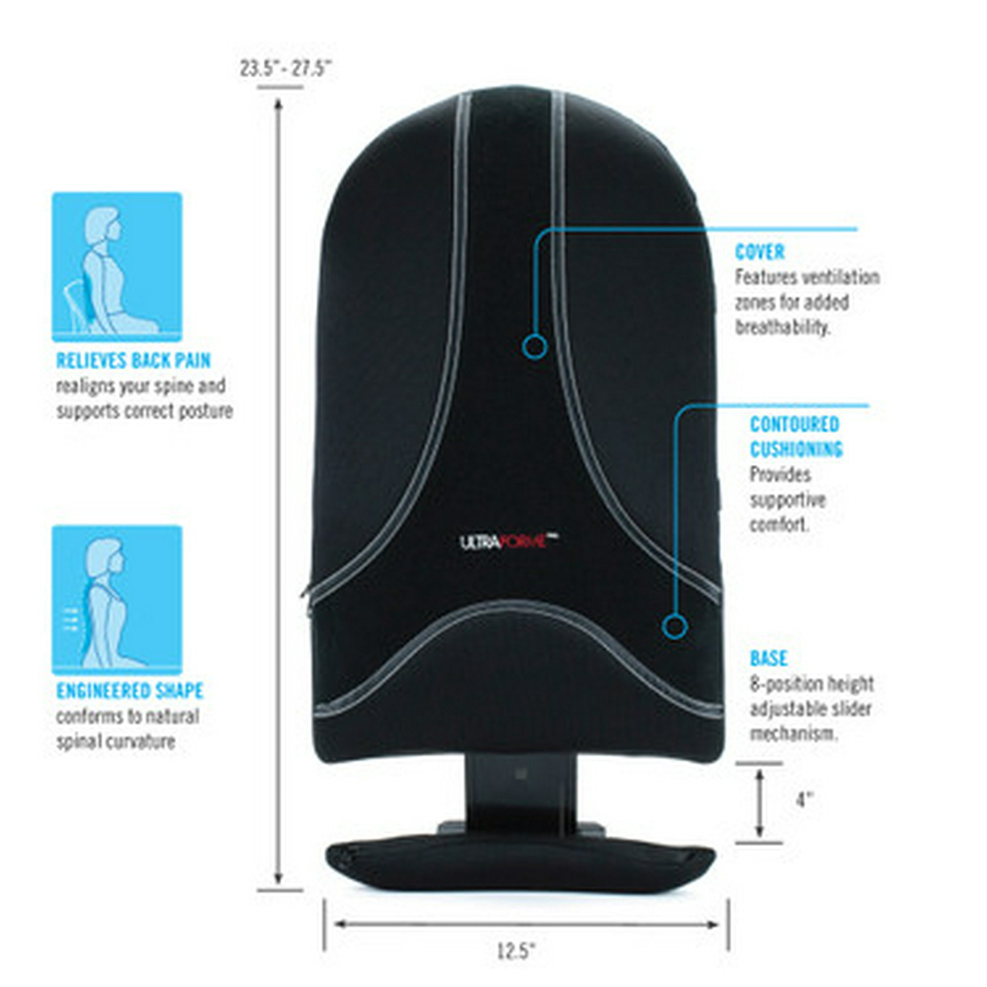 Click here for Obusforme Ultraforme Universal Adjustable Backrest... prices