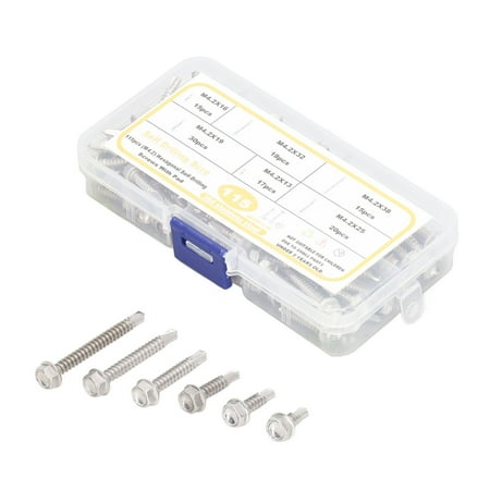 Metal Screws, High Hardness M4.2 Wear Resistant Hex Self Drilling Screw ...
