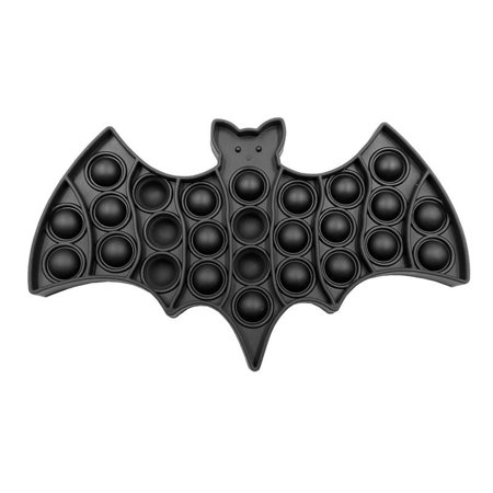 Coiry Bat Bubble Sensory Fidget Toys Autism Stress Reliever Toy (Black ...