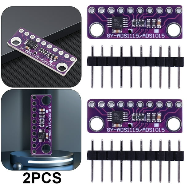 GY-ADS1115 Módulo 4 canales 16 bits Placa desarrollo ADC 2.0V-5.5V Interfaz I2C | Bodega Aurrera ...