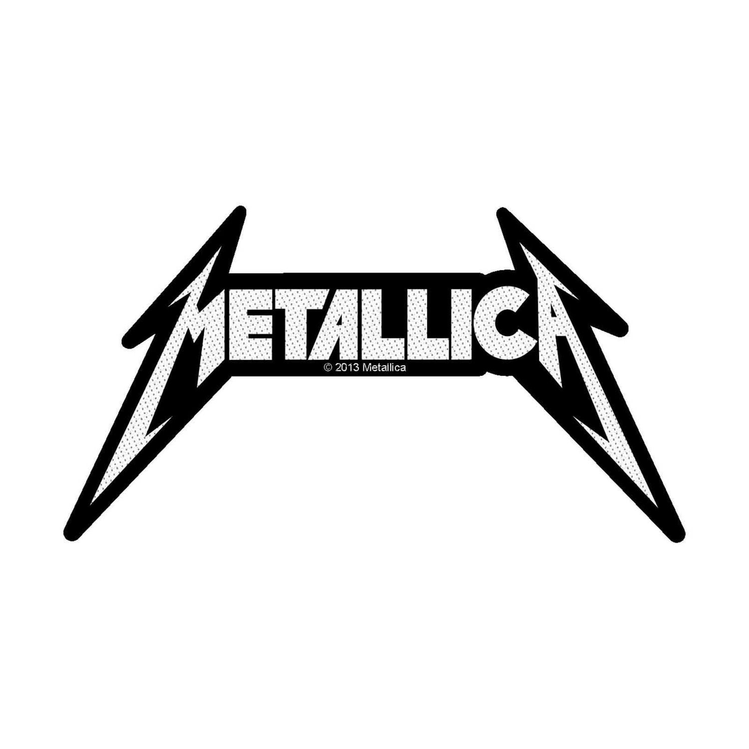 Click here for Metallica Logo Shaped Patch One Size prices