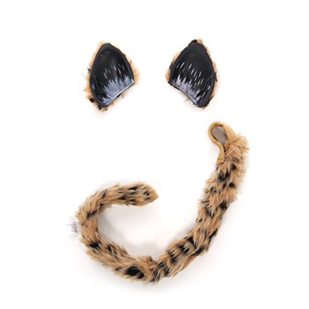 Elope Cheetah Cat Costume Headband Ears And Tail For Women | Walmart Canada