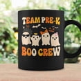 Cute Ghost Team Pre K Boo Crew Halloween Teacher Student Coffee Mugs ...