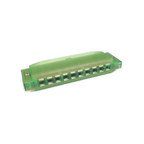 Hohner - Clearly Colorful Harmonica - 10 Hole - Key of C - Green ...