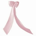 Satin Big Bow Detachable Train Large Removable Sweep Feature Formal ...