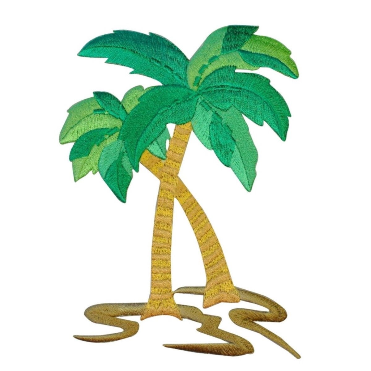 ID 1734 Large Palm Trees Patch Tropical Beach Theme Decoration Iron On ...