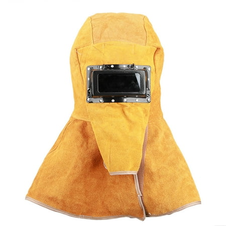 Welding Cappa, Cowhide Welding Helmet, Heat Insulation Superior Soft ...