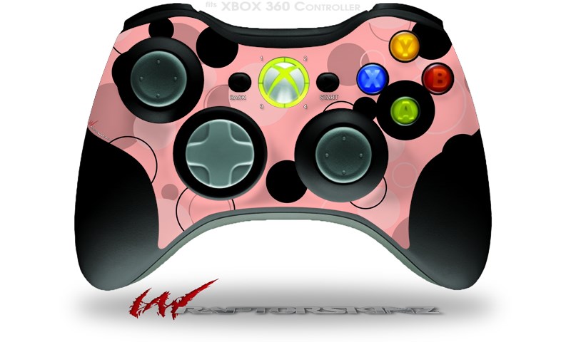 Lots of Dots Pink on Pink - Decal Style Skin fits Microsoft XBOX 360 ...
